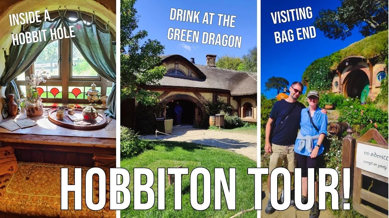 The Shire in Real Life! A Day At Hobbiton in New Zealand! - YouTube
