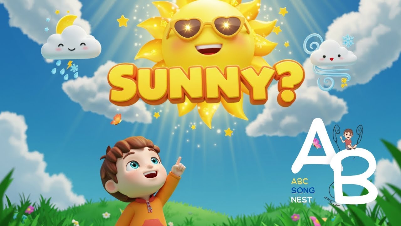 "Is It Sunny? ☀️ | Fun Weather Song for Kids | Learn with Music!" - YouTube