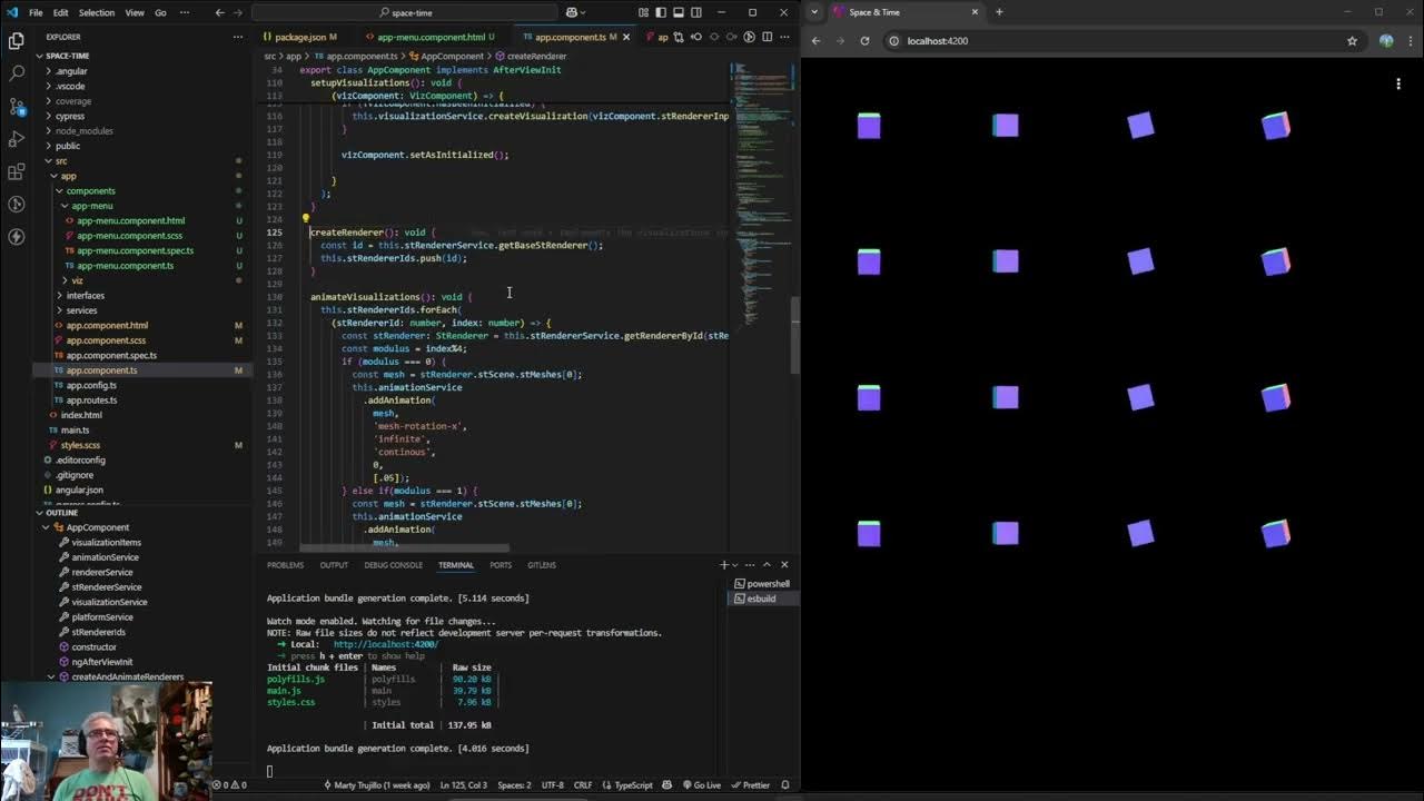 121 - ThreeJS and Angular Space And Time Application: Signals - YouTube