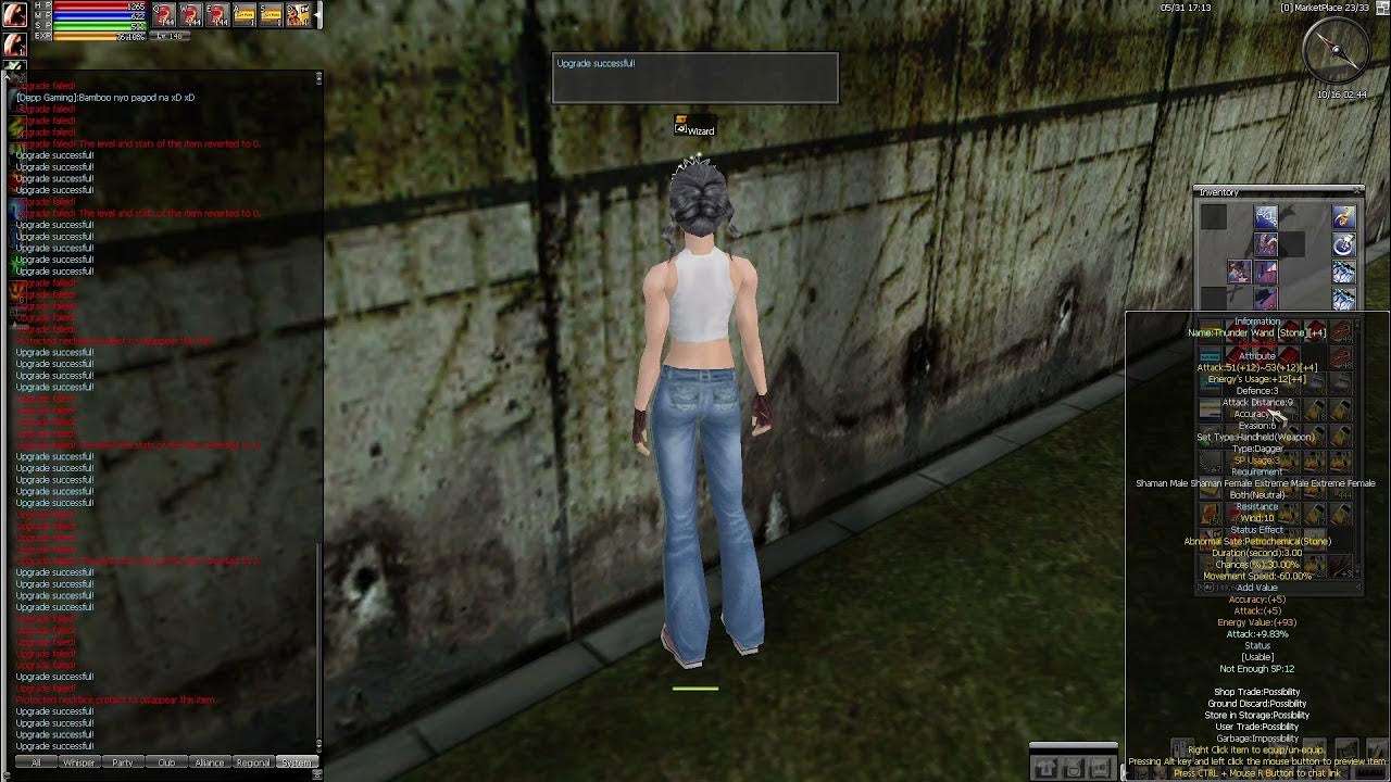 Ran online pinas upgrading weapon - YouTube