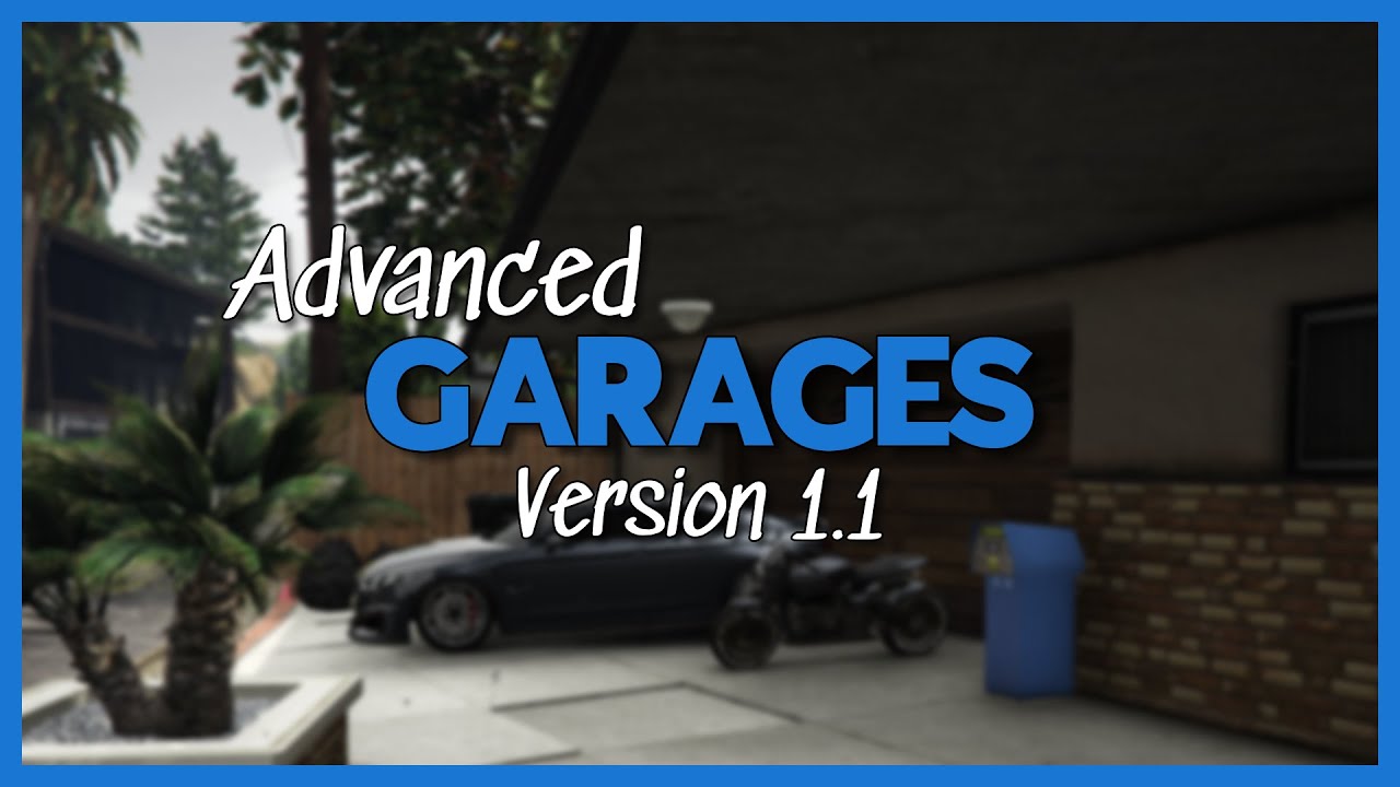 [Update Showcase] Zyke's Advanced Garages v1.1 (FiveM) - YouTube