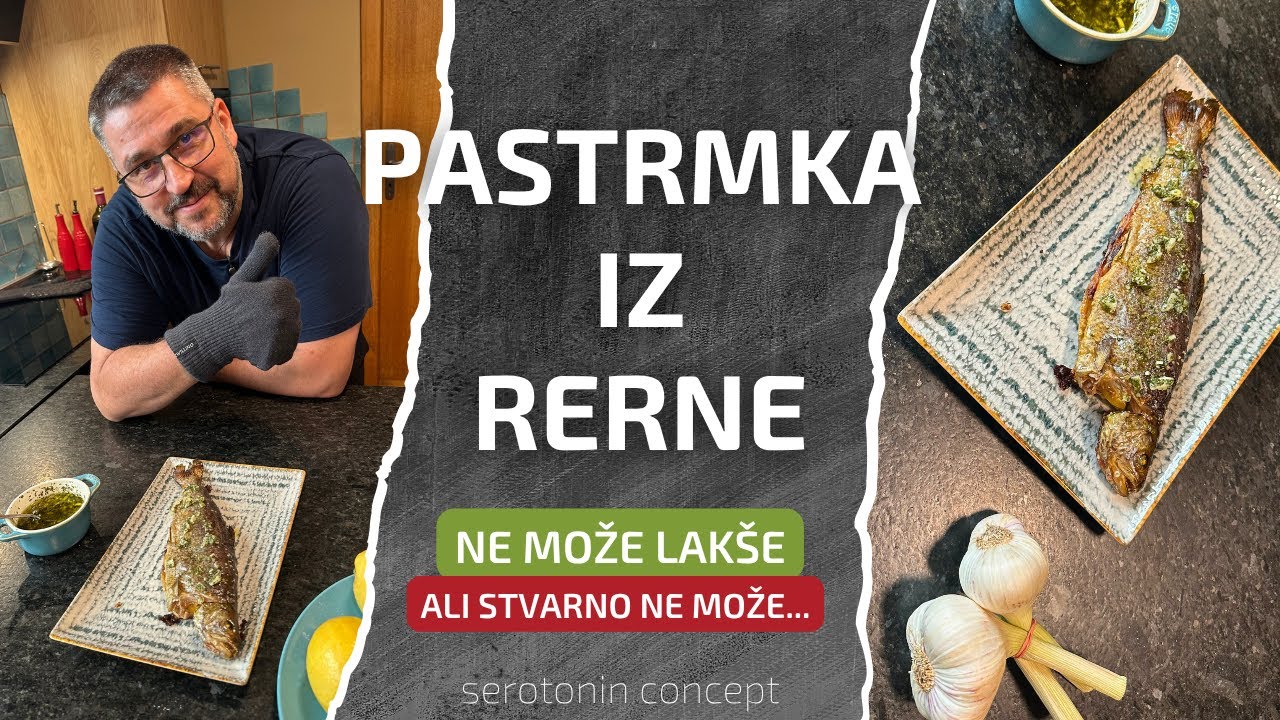 Pastrmka u rerni - najjednostavniji način - YouTube