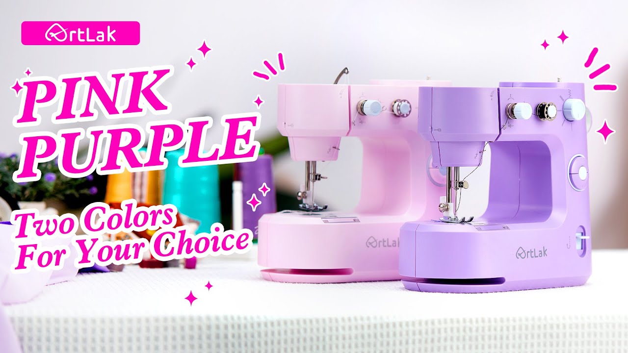 ARTLAK New Macarons Colored Sewing Machine - YouTube