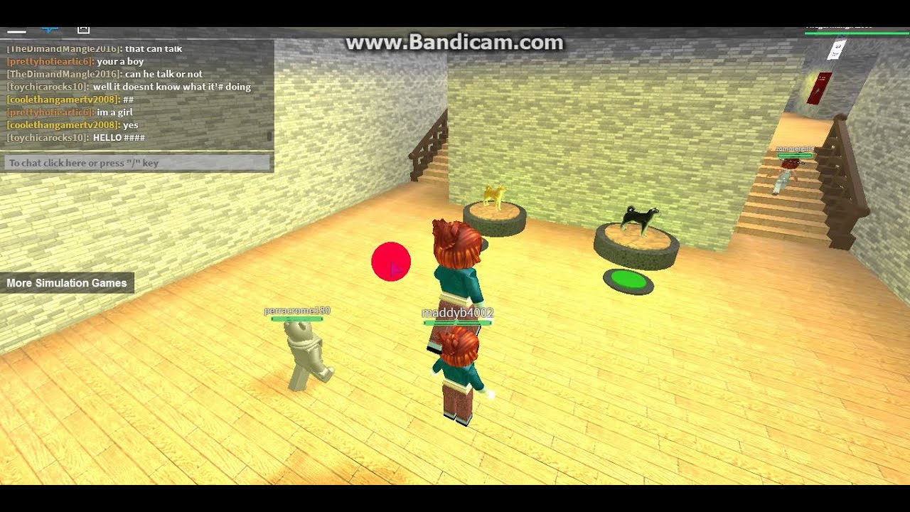 Roblox: Dog Simulator Zeigen! By Thegermangirl - YouTube