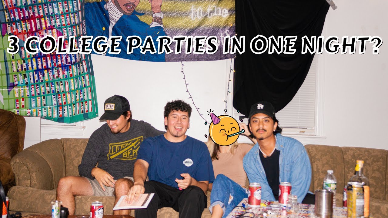 what a REAL college party looks like - YouTube
