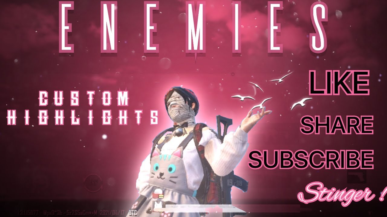 ENEMIES | CUSTOM HIGHLIGHTS | BGMI - YouTube