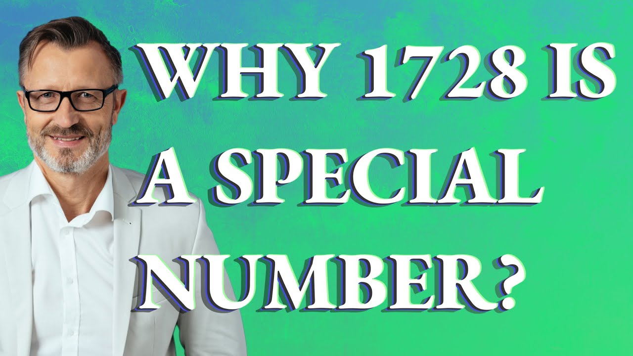 Why 1728 is a special number? - YouTube