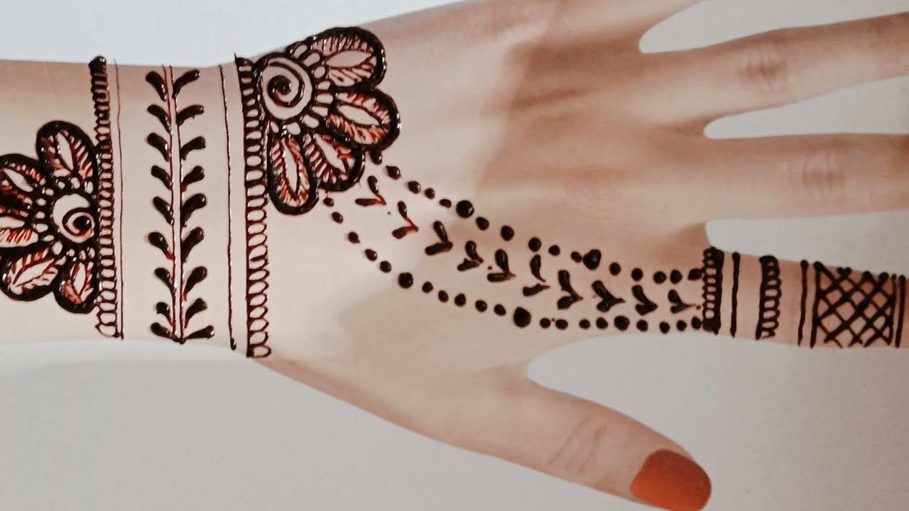 easy top Mehindi design ll stylish mehndi designs ll Arabic Mehindi ...