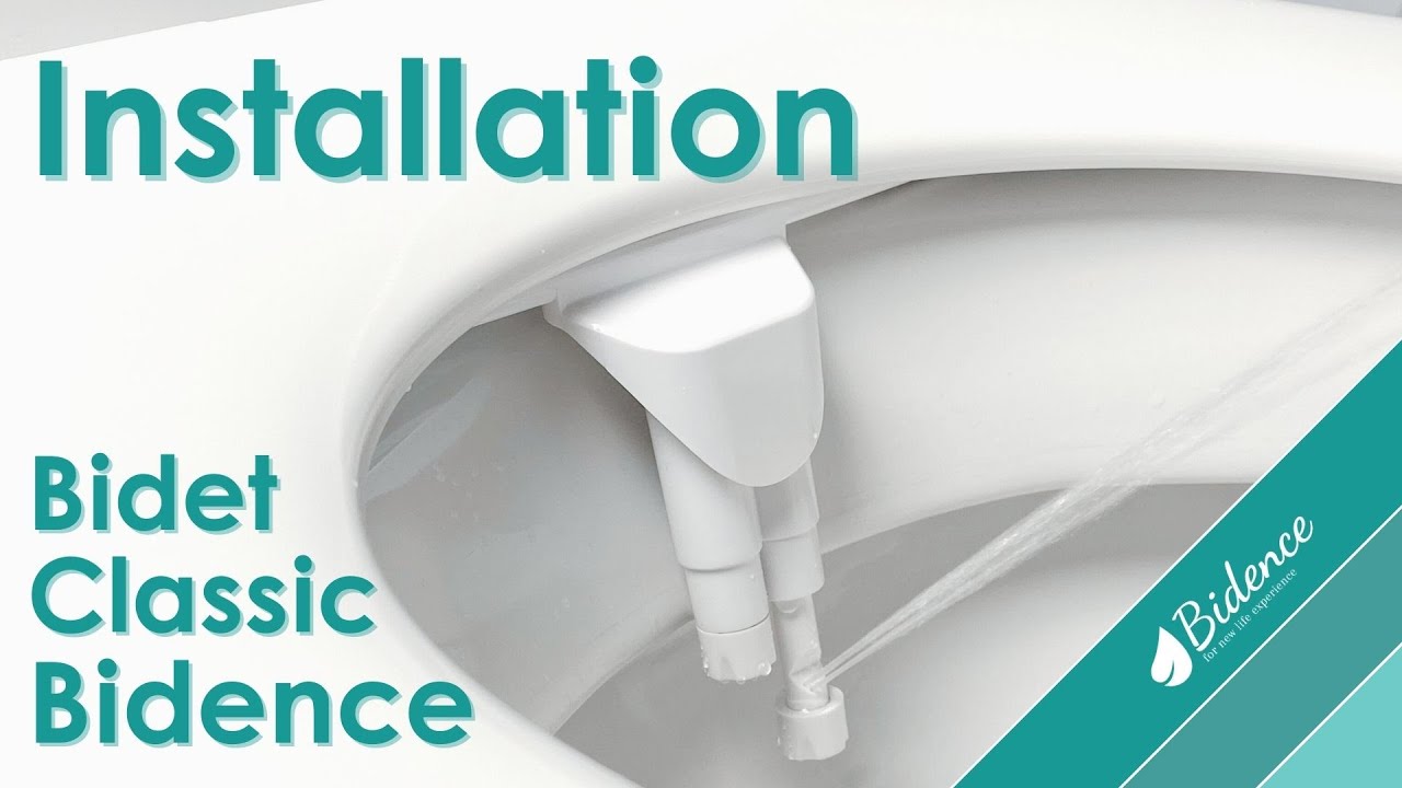 Bidence Bidet Classic | Schritt für Schritt Installation - YouTube