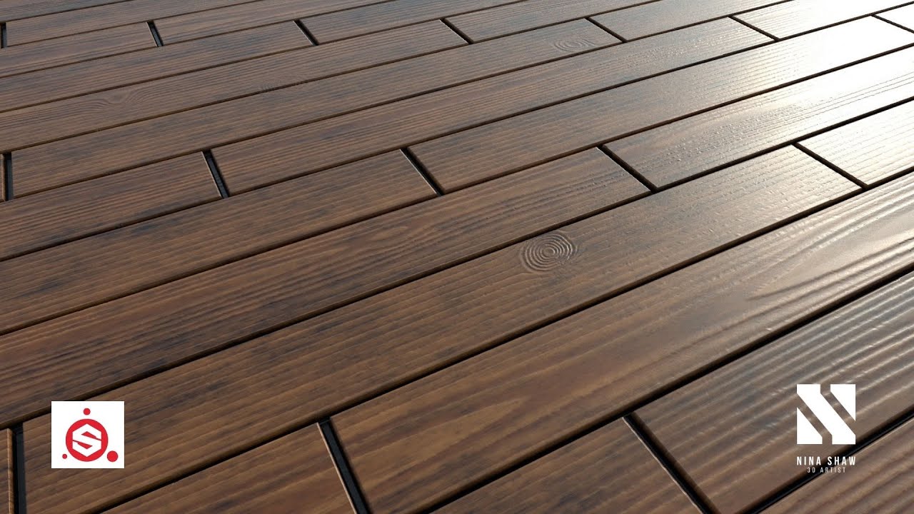 How to Make Wood Planks in Substance Painter - YouTube