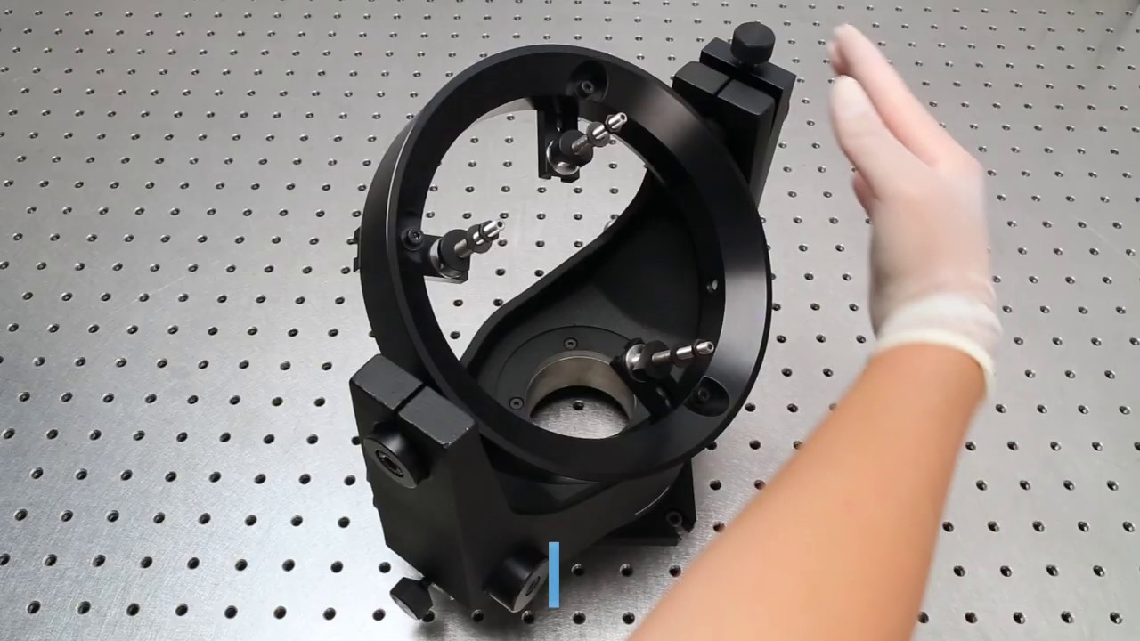 SL-A Series Gimbal Mounts - Installation of Mirrors with Clamp Arms ...