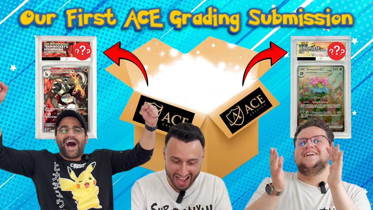 Our First ACE Grading Submission! Can We Join the Gem Mint 10 Club ...