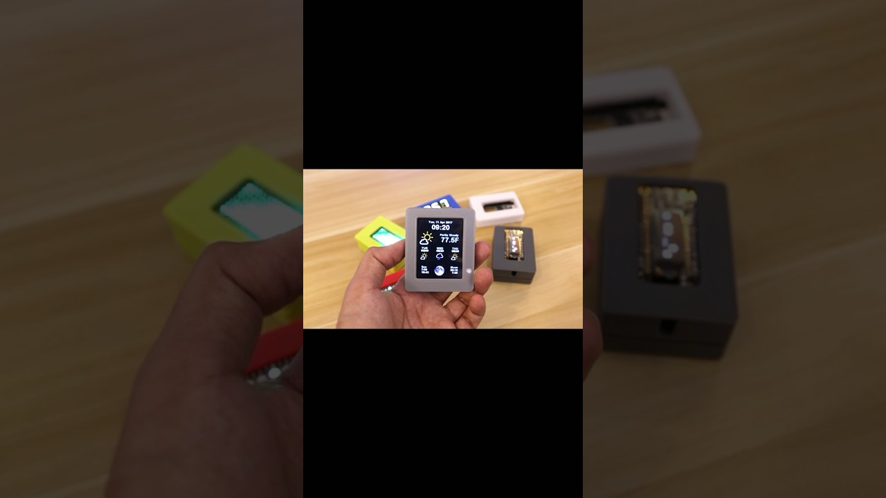 TFT Feather Wing case #Adafruit learn.adafruit.com/3d-printed-case-for ...