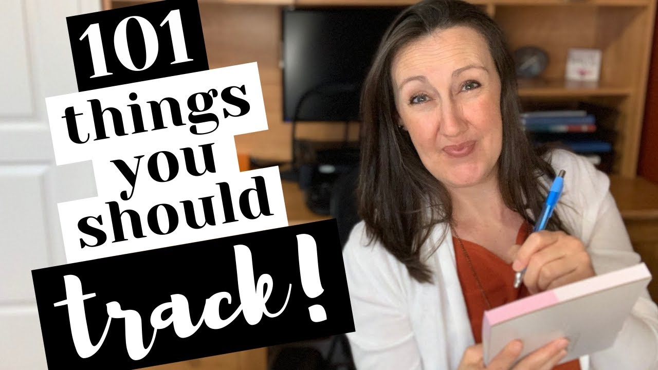 HABITS YOU SHOULD TRACK: 101 Things to Track in Your Planner or Habit ...