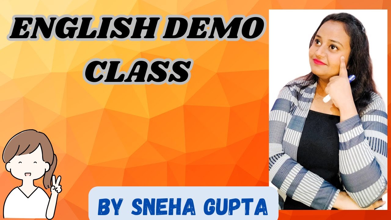 English Demo class - YouTube