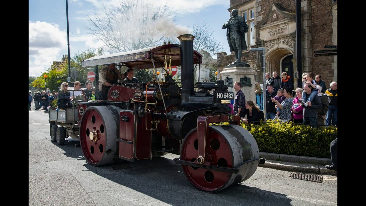 Trevithick Day 2016, Camborne, Cornwall - YouTube