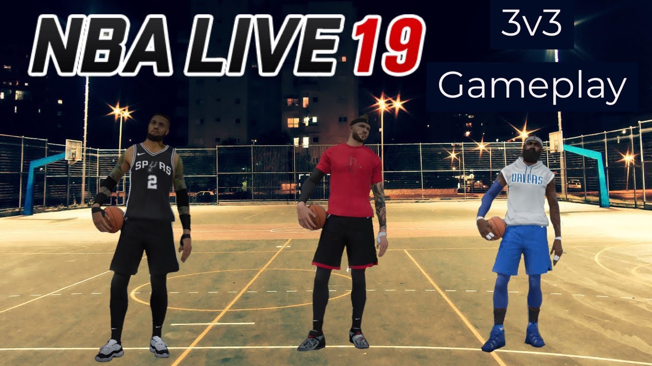 NBA Live 19 3v3 Gameplay! NBA Live 19 Best Builds! Must Watch! - YouTube