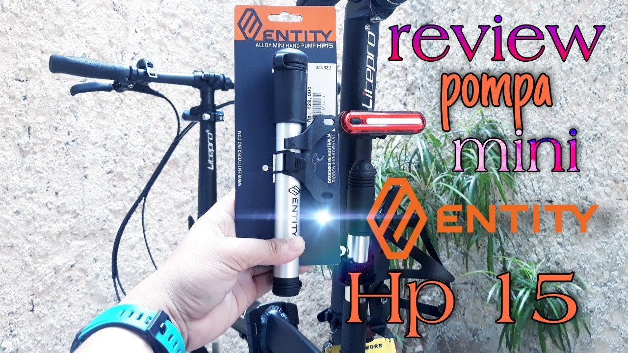 review pompa mini entity hp 15 - YouTube