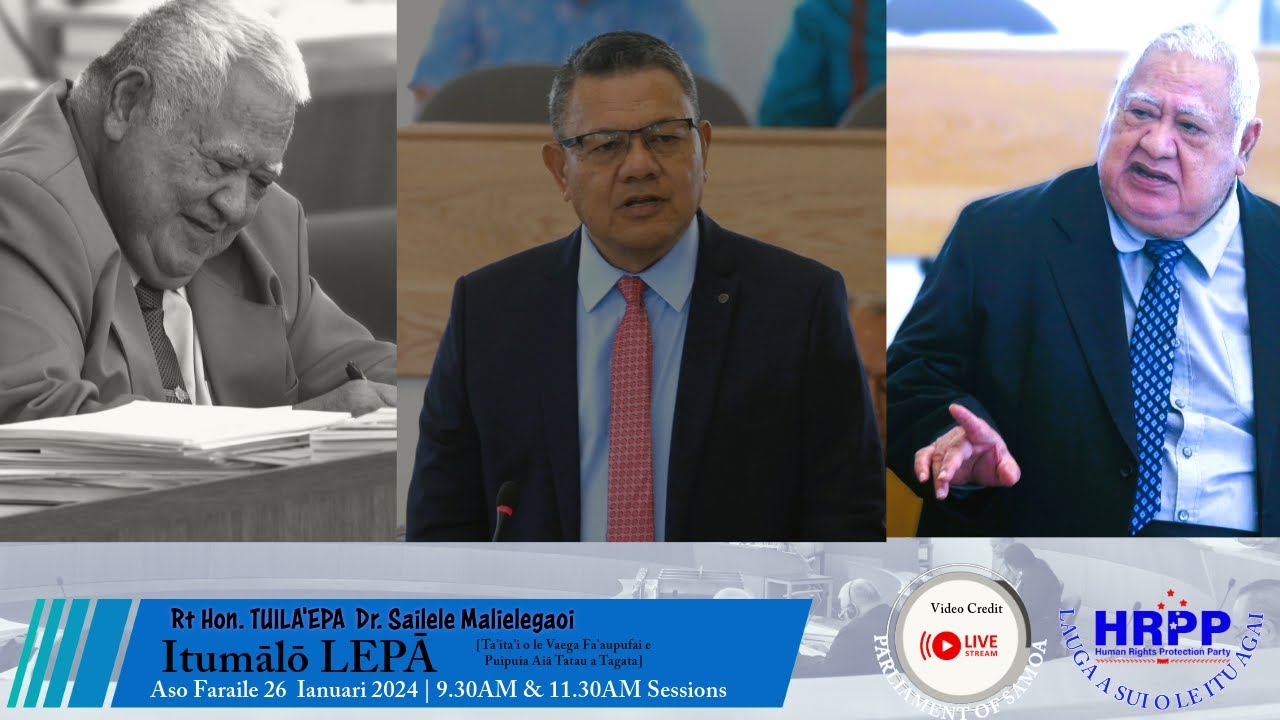 Faafetaia e Tuilaepa fa’auluuluga Matagaluega; mataupu ile va’alele ...