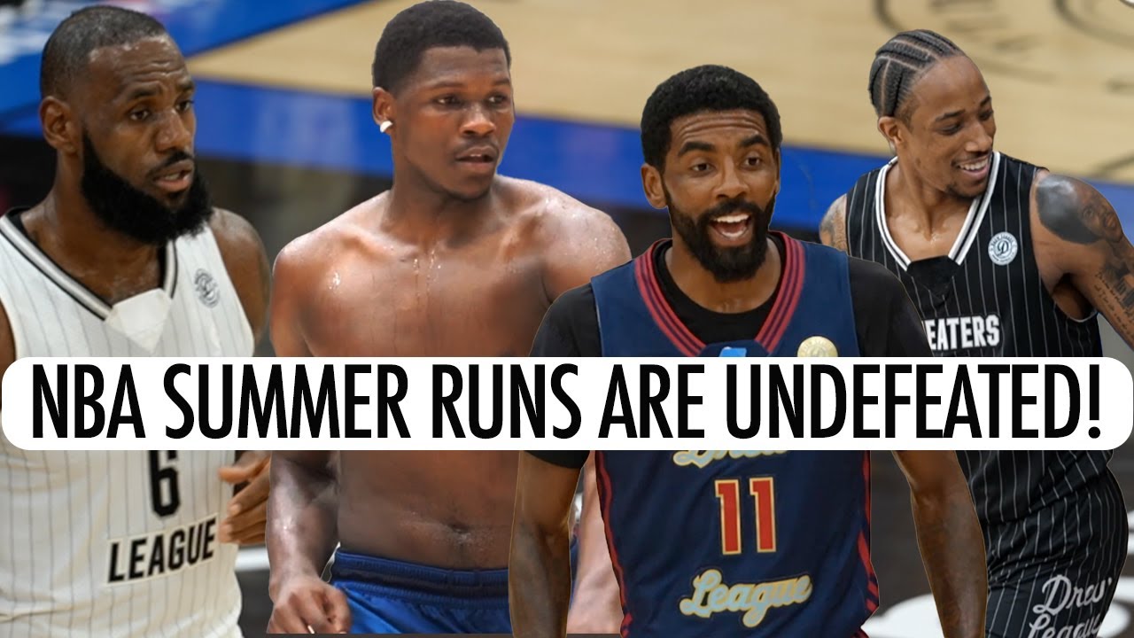 NBA Summer Runs LeBron, Kyrie & Stars Takeover! (UNDEFEATED Highlights ...