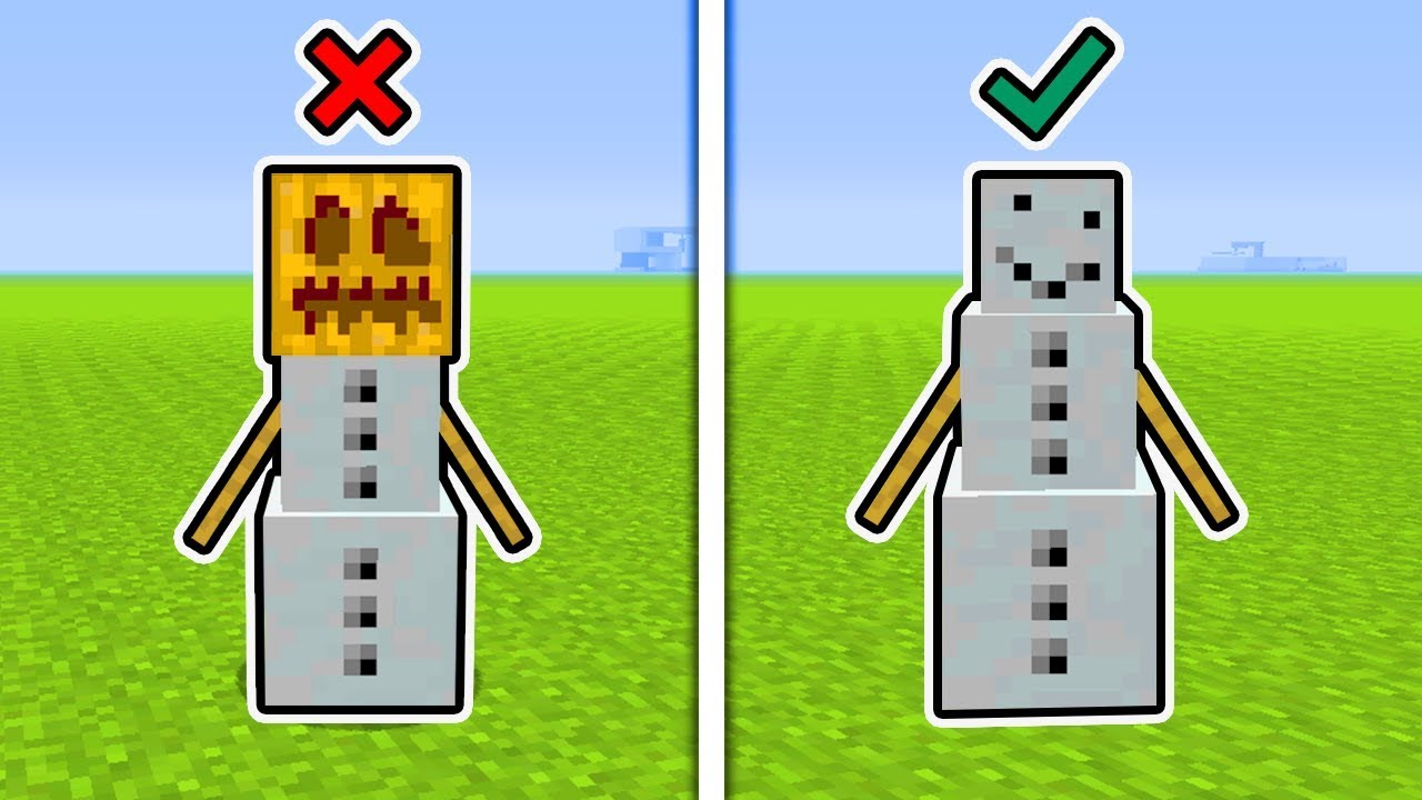 Minecraft : Top 5 SECRET Snow Goldem Tips And Tricks (Ps3/Xbox360/PS4 ...