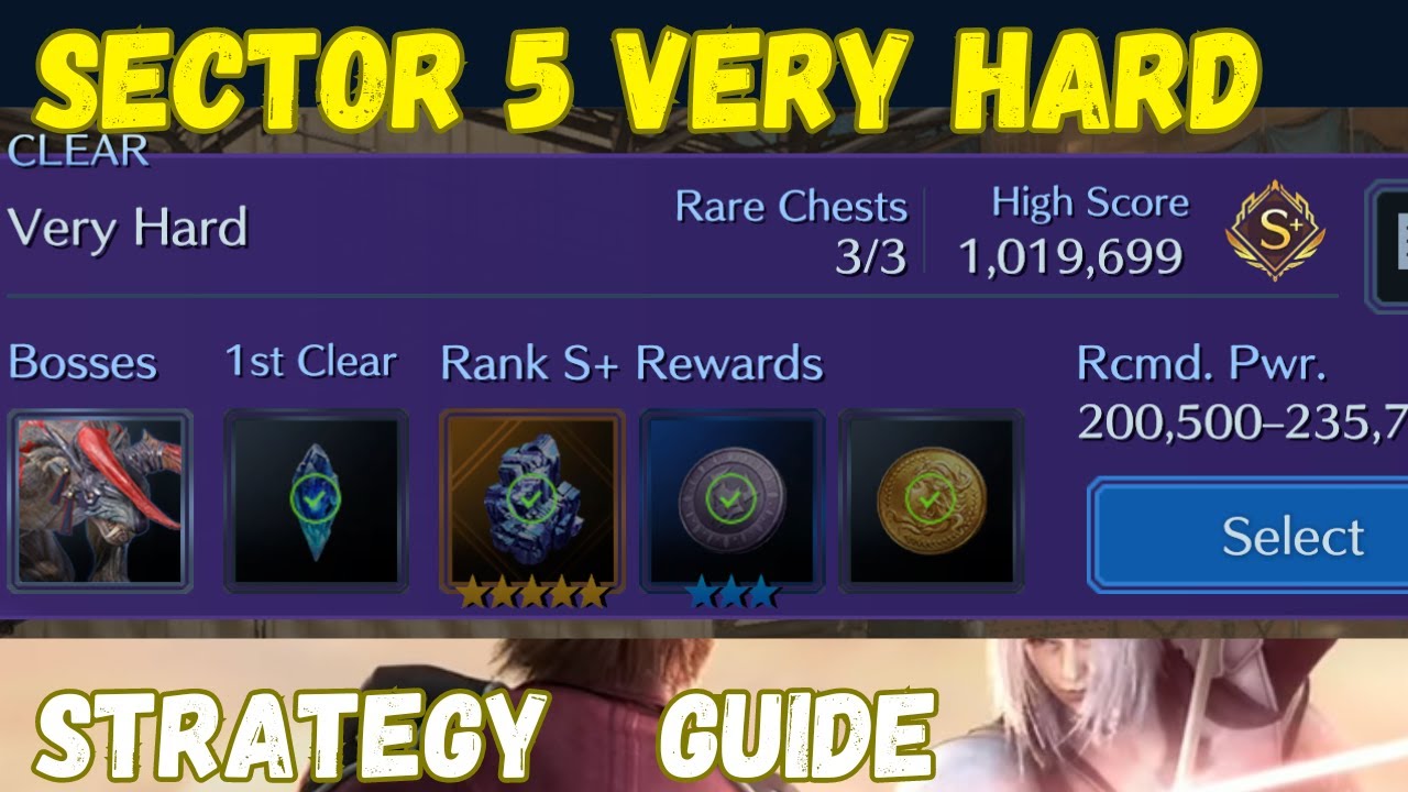 Sector 5 Very Hard Strategy Guide with Aerith, Zack and Sephiroth in ...