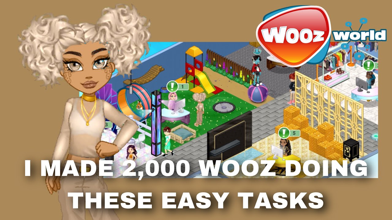I MADE 2,000 WOOZ DOING THESE EASY TASKS || WynterWooz - Woozworld ...