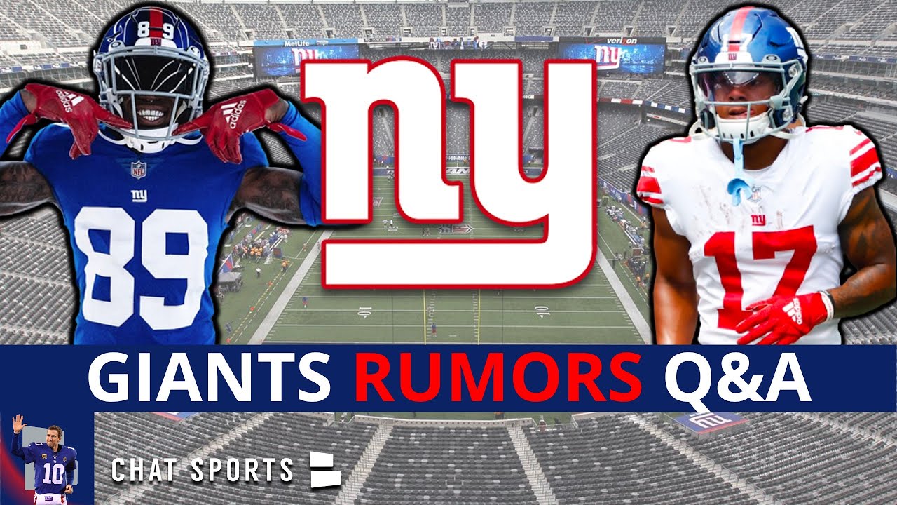 NY Giants Rumors Ft. Wan’Dale Robinson, Kadarius Toney, Kenny Golladay ...