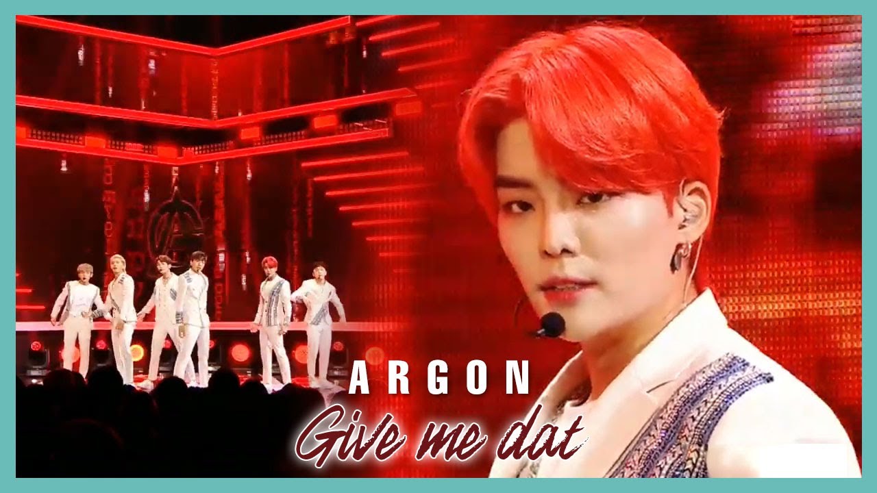 [HOT]ARGON-Give me dat ,아르곤Give me dat Show Music core 20191012 - YouTube