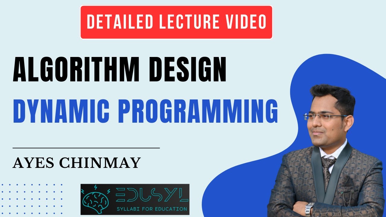 Algorithm Design | Dynamic Programming | Introduction#algorithm # ...