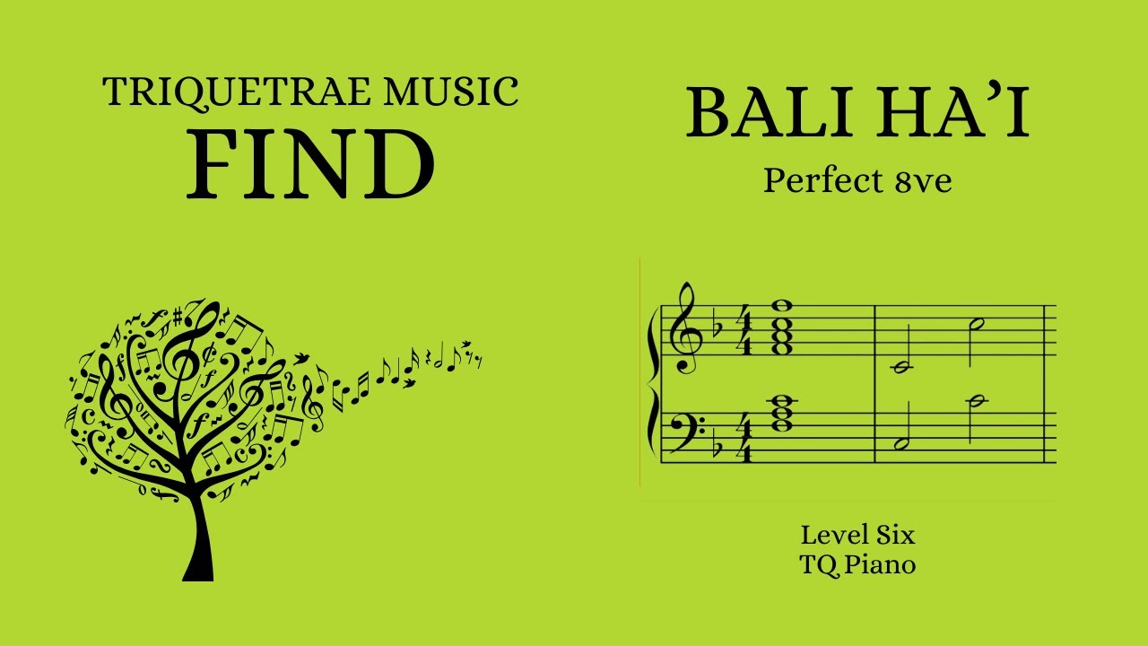 Bali Ha'i Perfect 8ve | Level 6 Find: TQ Music - YouTube