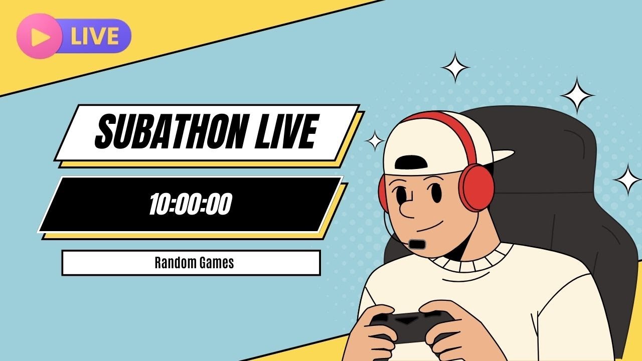 Random | Subathon Live 🔴📡 - YouTube
