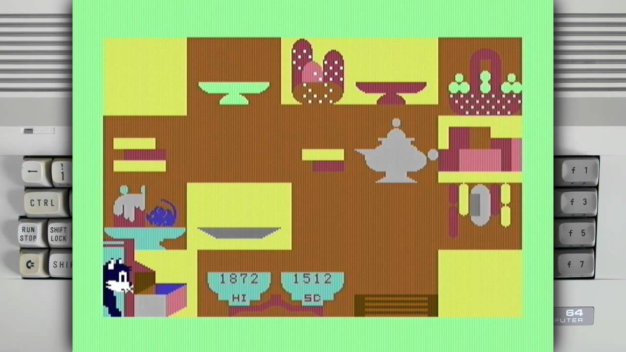 Caesar the Cat on the Commodore 64 - YouTube