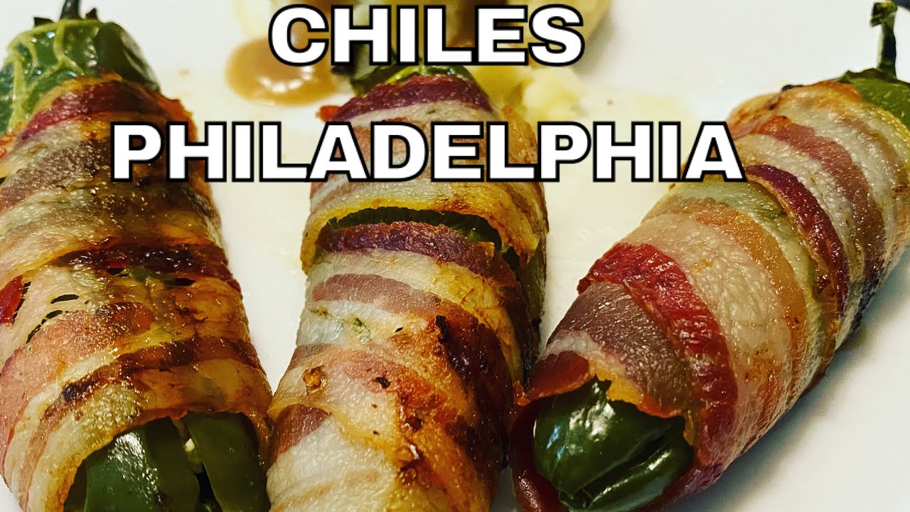 Chiles JALAPEÑOS con tocino rellenos con Philadelphia | El Viejito todo ...