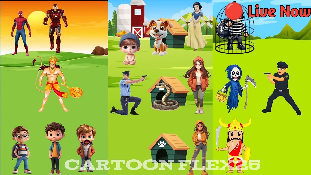 🔴 cartoon animation CARTOON FLEX 25 is live! - YouTube