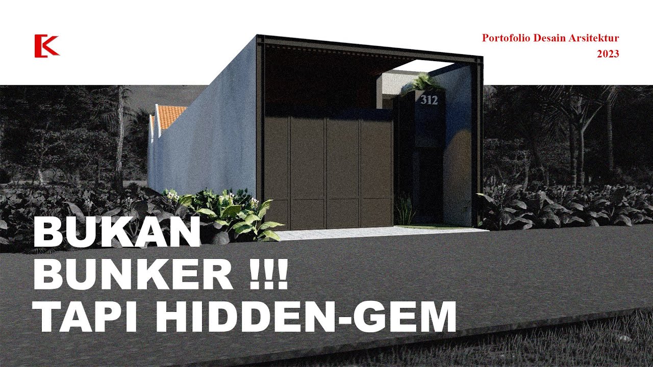 DIKIRA BUNKER, TERNYATA HIDDEN-GEM RUMAH TROPIS MODERN DI JAKARTA! | DESAIN ARSITEKTUR - YouTube