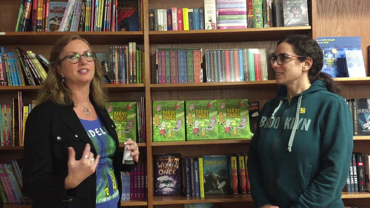 Sara Varon on Anderson's Bookshop Presents Three Questions - YouTube