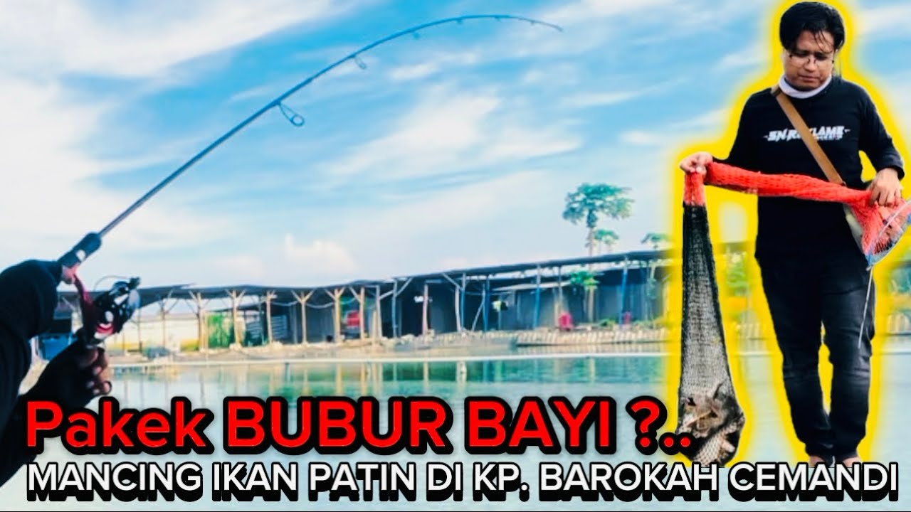 FULL SENYUM pakai Essence CORN & BLACK RAIN ! MANCING IKAN PATIN DI ...