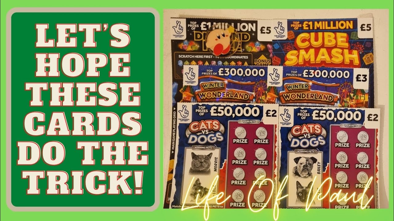£20 mix of scratch cards. How many of these cards will be winners ...