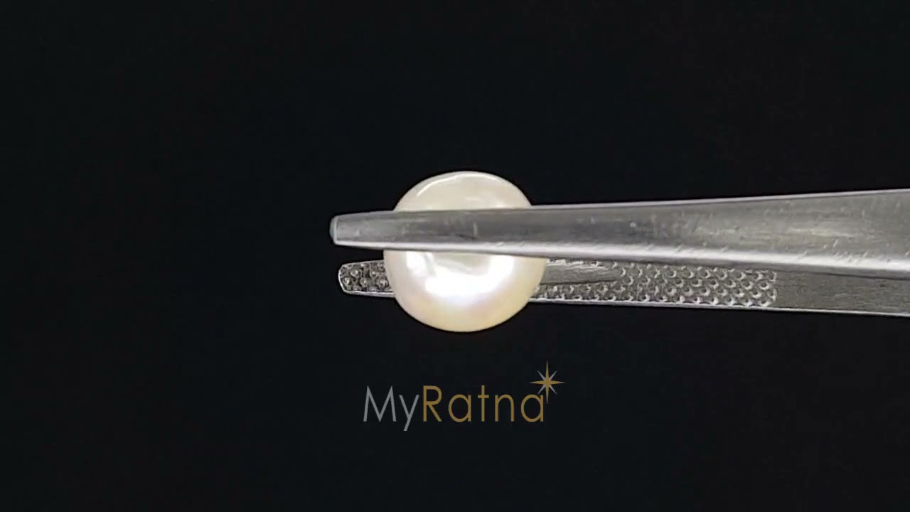 Certified Natural Pearl Stone| Natural Moti Ratna | Prime-Quality | SSP ...