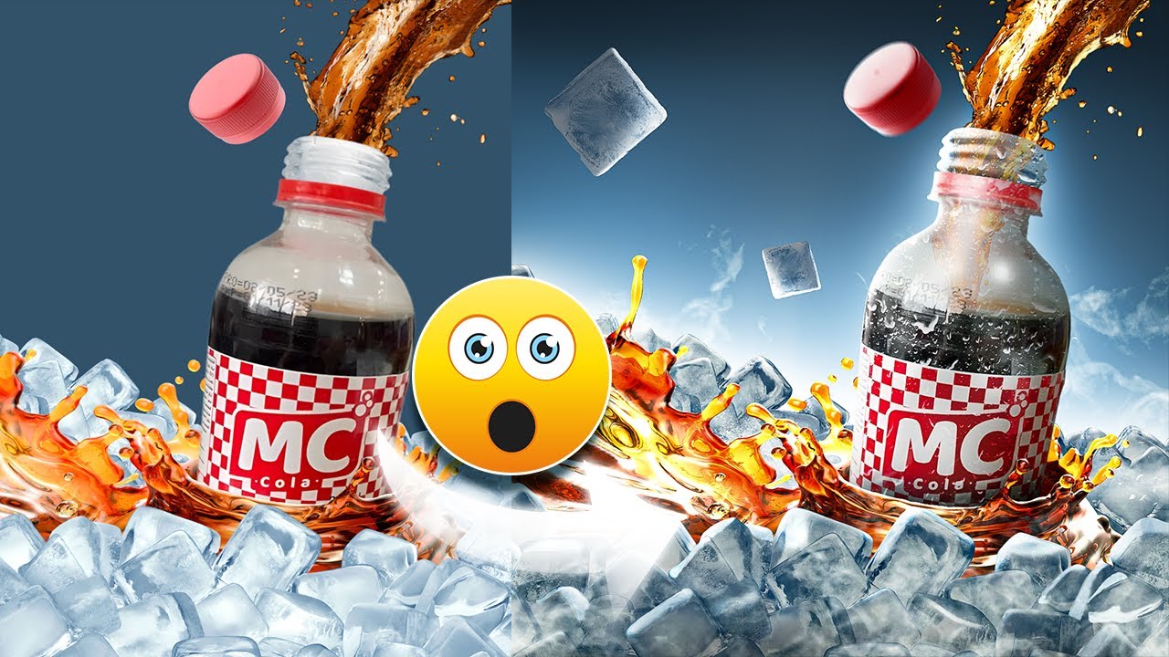 شرح تصميم ل Mc Cola بالتفصيل 💥| | Social media - YouTube
