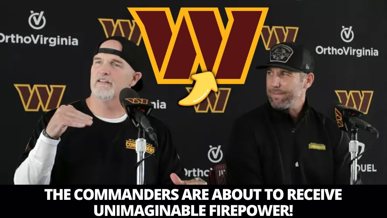 THE COMMANDERS ARE CONNECTED TO THIS EXCHANGE PROPOSAL! THE RIVALS WON ...