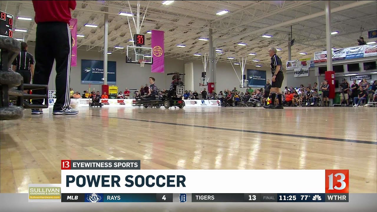 USA power soccer on display - YouTube