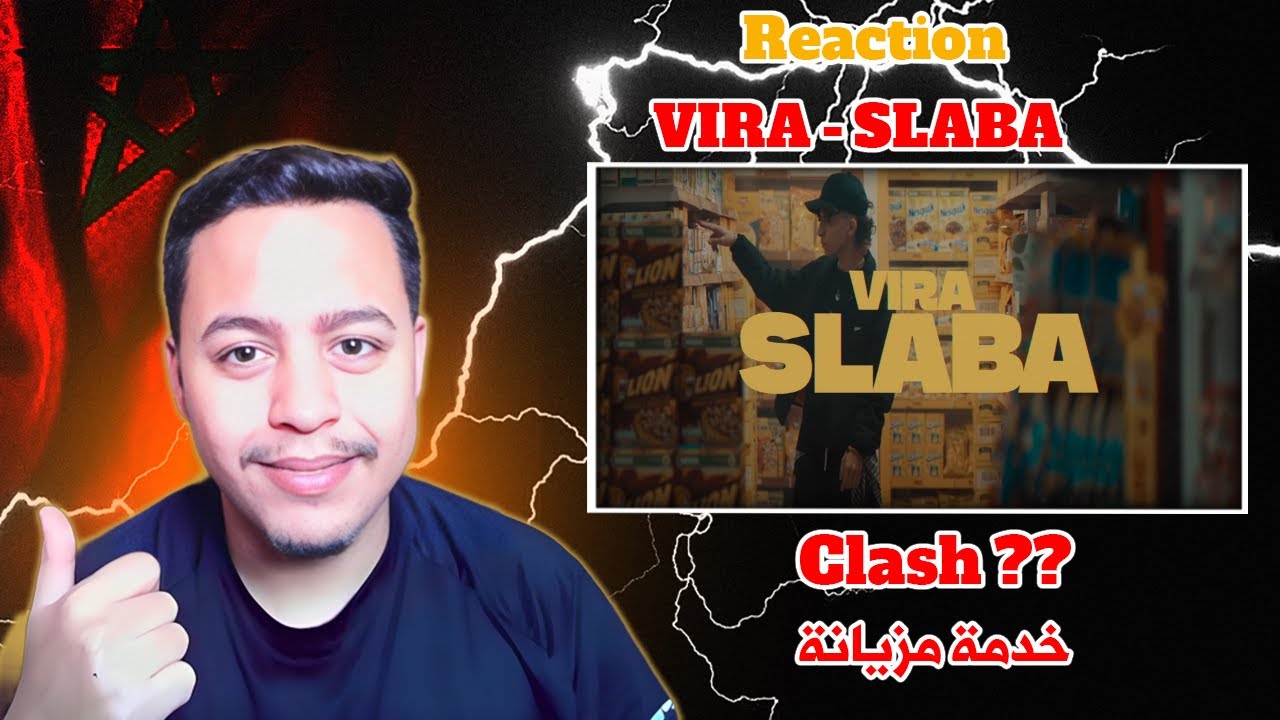 VIRA - SLABA Reaction 🔥Clash?🔥خدمة مزيانة🔥 - YouTube