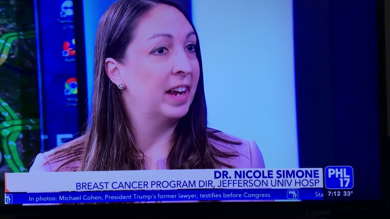 Dr Nicole Simone Breast Cancer Feb 28, 2019 on PHL 17 TV - YouTube