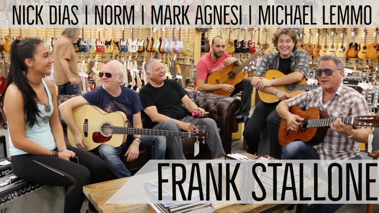 Frank Stallone with Norm, Mark, Nick and Michael playing Classical ...