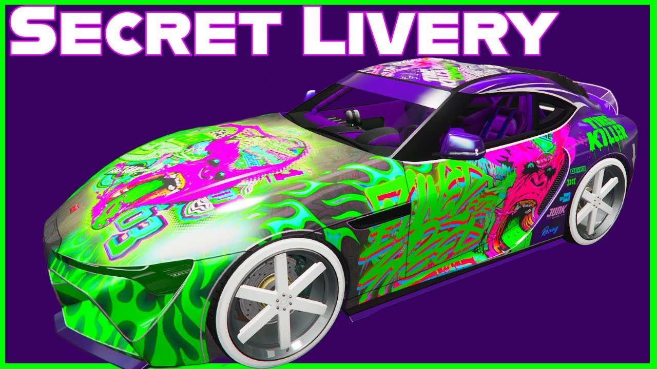 Jester RR Secret Livery Glitch | GTA 5 Online - YouTube