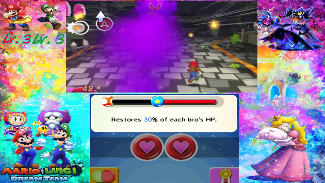 Mario & Luigi: Dream Team - Part 4: 2ND BOSS: ANTASMA/DREAMY MARIO ...