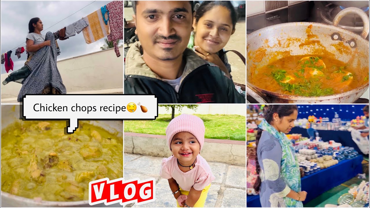 🌟Vlog Simple & Casual Day In My Life~chops,egg curry recipe ...