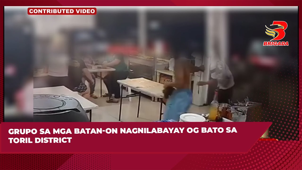 Grupo sa mga batan-on nagnilabayay og bato sa toril district - YouTube